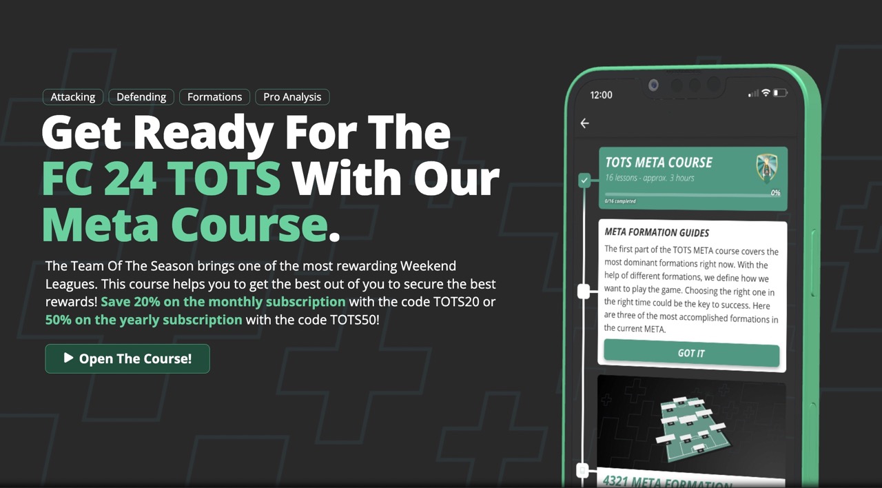 FC 24 TOTS Meta Course | THE GUIDE+